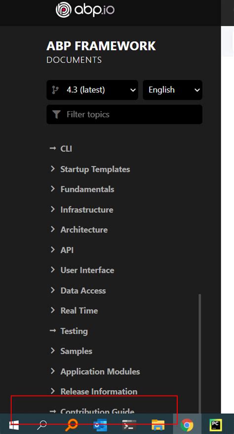 The Last Item In The Document Navigation Is Not Fully Displayed Issue