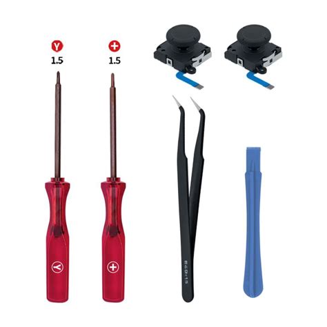 Replacement 3d Analog Joystick And Repair Tool Kit Thumb Stick For Nintendo Switch Switch Oled Joy