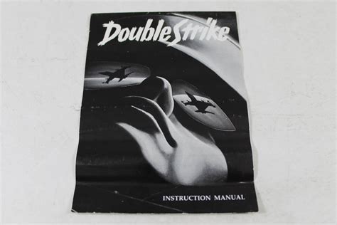 Manual Double Strike Rare Unlicensed Nes Nintendo NES DO