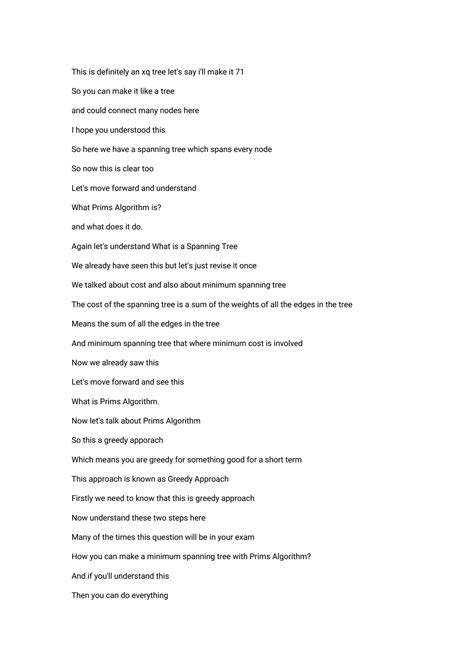 Solution Prims Minimum Spanning Tree Algorithm Studypool