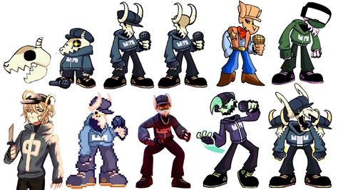 Niveles De Poder De Tabi Friday Night Funkin Friday Night Funkin Drawings