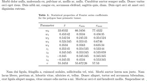 Align Table Formatting Like Ms Office Tex Latex Stack Exchange