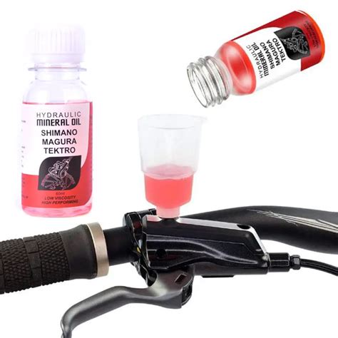 자전거 브레이크 미네랄 오일 60ml 충분한 용량 유압 디스크 브레이크 윤활제 Shimano Magura Tektro 산악