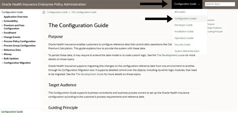 Oracle Health Insurance Documentation Library Oracle Health