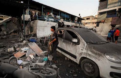 စစ်ရှောင်များခိုလှုံနေသည့် ကုလဆေးခန်းကို အစ္စရေးတိုက်ခိုက်မှုကြောင့် လူ ၁၉ ဦး သေဆုံး