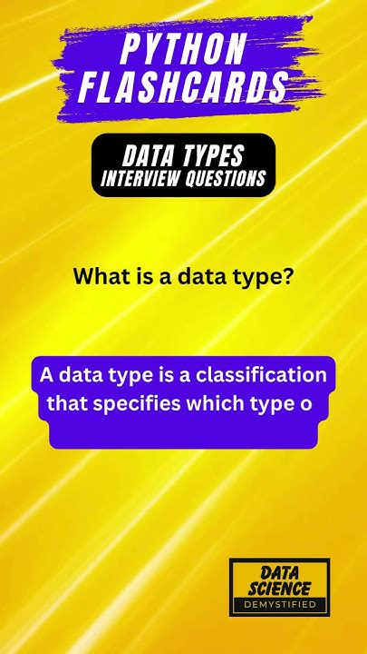 Python Data Types A Comprehensive Guide Shorts Python Datatypes