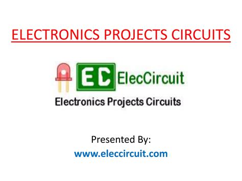 Small Diy Electronic Projects Ppt