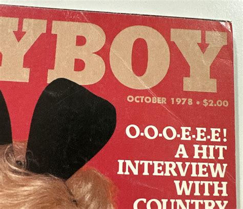 Mavin Playboy Magazine Dolly Parton Issue October