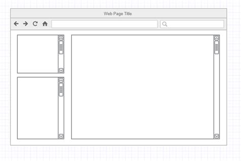 Html Css Layout With Top And Bottom Sections In Left Sidebar Stack