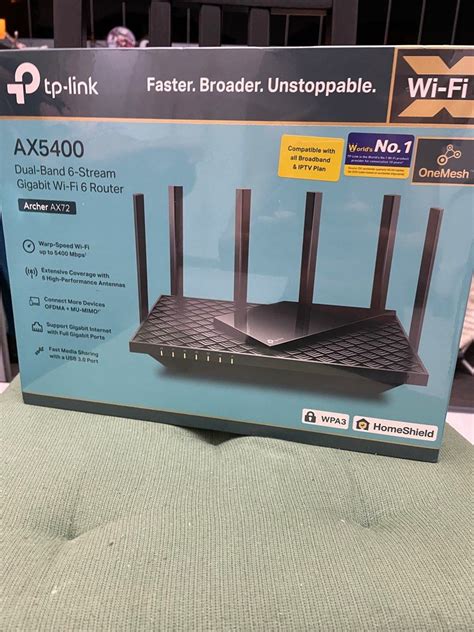 Ax5400 Wifi 6 Mesh Router Tp Link Computers And Tech Parts