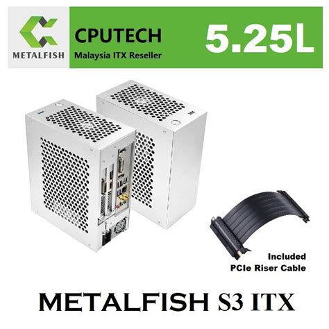 Metalfish S3 ITX Case Mini ITX PC Case Shopee Malaysia