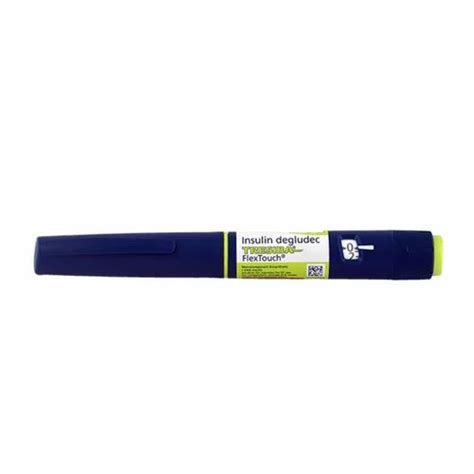 Insulin Degludec Injection Tresiba 100iu Ml Flextouch 3 Ml At Rs 1942