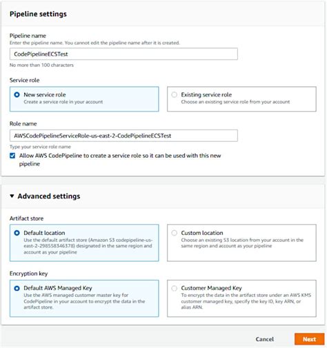 using codepipeline again with elastic container service ryan wendel