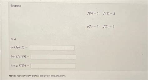 Solved Suppose Find A Fg B F G C Chegg