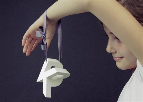 3d Printed Monograms Combine Two Initials In One Pendant