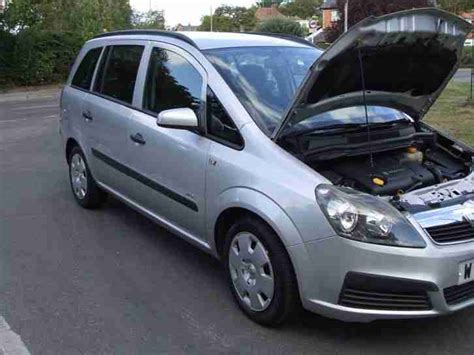 Vauxhall Zafira B Life Cdti Plate New Shape Seater Car For Sale