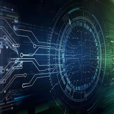 Futuristic Big Data Visualization Graphics Perfect For Modern Business And Analytics