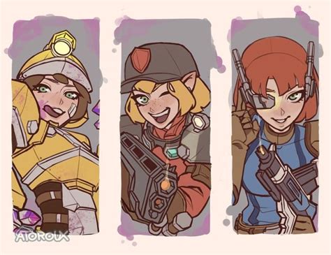 Deep Rock Galactic In 2023 Fantasy Character Design Character Design