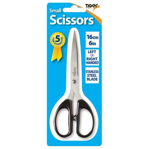 Black Handle Scissors 16cm Party Delights