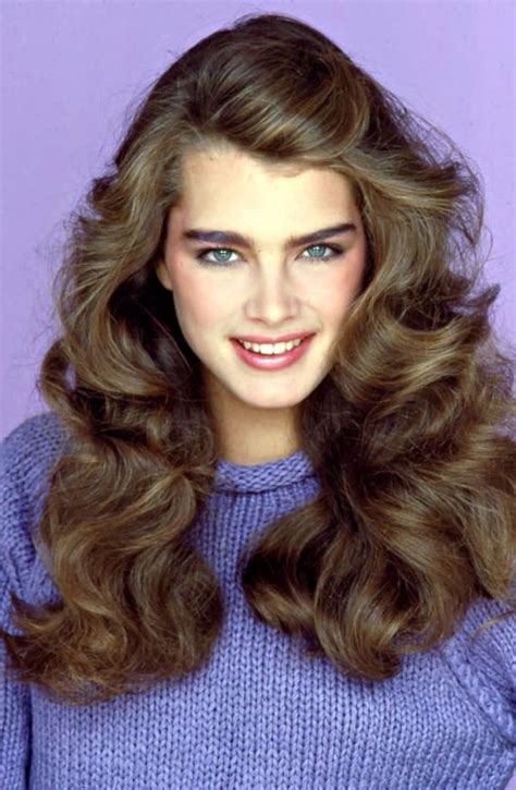 Brooke Shields Hair