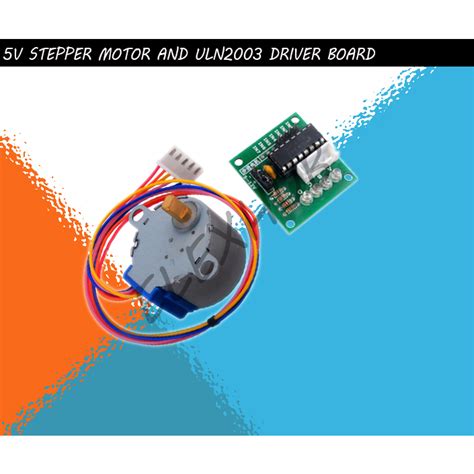 V STEPPER MOTOR AND ULN DRIVER BOARD Shopee Philippines