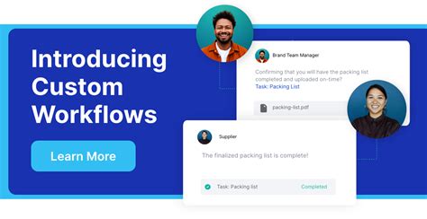 Custom Workflows For Flexible Supply Chain Management