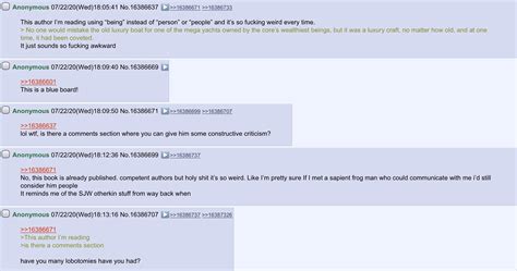 Anon Doesnt Understand Books R 4chan