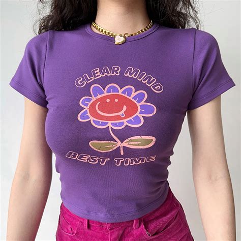Cute Crop Tops Aesthetic Crop Tops Boogzel Clothing
