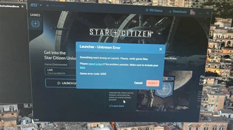 Fixing Star Citizen Error Code 6000 [easy Way] Axeetech