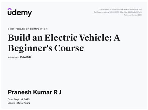 Pranesh Kumar R J On Linkedin During My Ug Course I Had Done An Online Course In Udemy