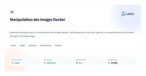 Laboratoire De Gestion Des Images Docker Labex