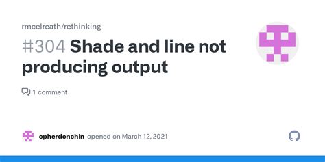 Shade And Line Not Producing Output · Issue 304 · Rmcelreathrethinking · Github