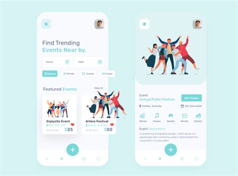 Event App UI By Jones Dos Santos Dias On Dribbble Event App UI By Jones Dos Santos Dias On Dribbble