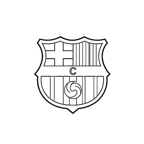 Best Fc Barcelona Coloring Pages Free Printable Pdf