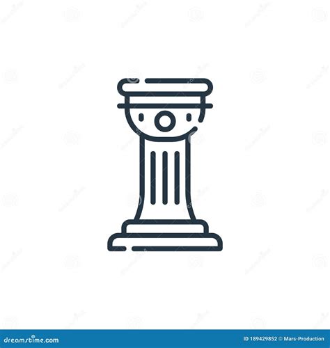 白色背景中突显的历史矢量图图标 网站设计和移动应用开发大纲细线历史记录图标 向量例证 插画 包括有 教育 镇痛药 189429852