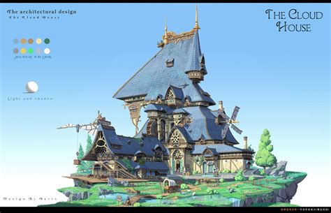 云端小镇（建筑设计） Cloud Town On The Edge Of The Cliff 榴莲班 Environment