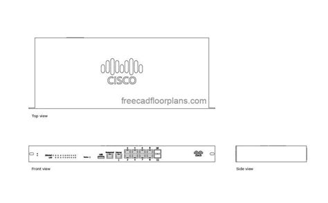 Cisco Firewall Free Cad Drawings Cisco Firewall Free Cad Drawings
