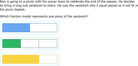 IXL Unit Fractions Modelling Word Problems Class V Maths Practice