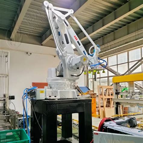 Full Automated Material Handling Robot Pallet Stacker Robotic Palletizer Price Robot And