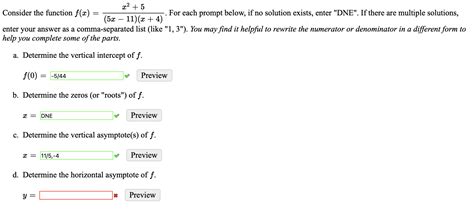 solved consider the function f x x2 5 5x 11 x 4 ﻿for