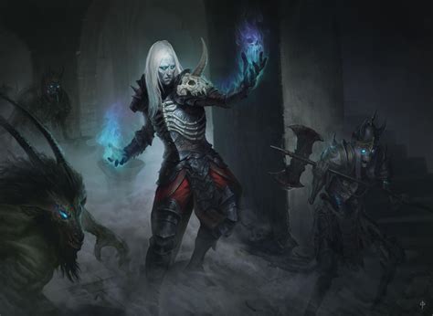 Diablo Necromancer Fanart By Carlosjustino On Deviantart