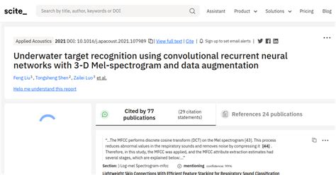 Underwater Target Recognition Using Convolutional Recurrent Neural Networks With 3 D Mel
