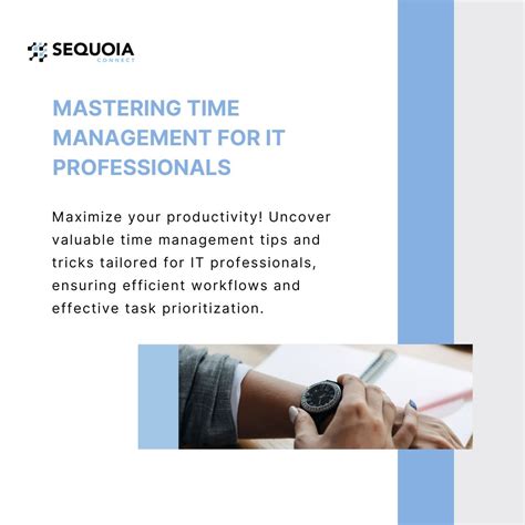 Sequoia Connect On Linkedin Sequoiaconnect Timemanagement