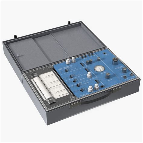 Vintage Polygraph Machine Rigged 3d Model 79 Max Free3d