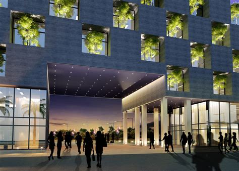 Vo Trong Nghia S Chequerboard University Building Underway In Vietnam