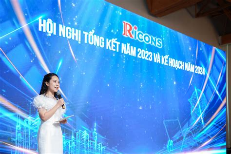 Ricons TỔ ChỨc LỄ TỔng KẾt NĂm 2023 VÀ KẾ HoẠch NĂm 2024 Ricons