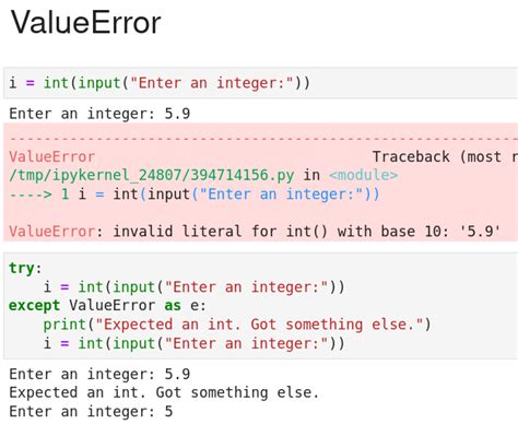 Survival8 Exception Handling In Python Theory