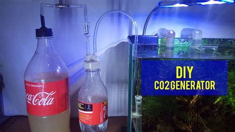 How To Make Co2 Generator System Using Yeast And Sugar Youtube