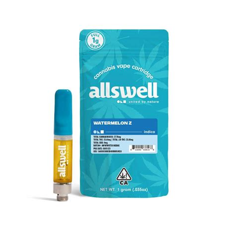 Watermelon Z 1g Cartridge Allswell