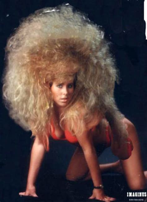 40 Vintage Snaps Of Young Girls With Very Big Hair In The 1980s